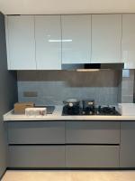 China Modern Design China Manufacture Wooden Modular UV Lacquer Kitchen Cabinet Door for sale