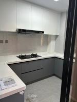China Modern Design China Manufacture Wooden Modular UV Lacquer Kitchen Cabinet Door for sale