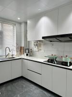 China High End Kitchen Cabinet Italian Cusine Luxury Painting Laminate Full Modern for sale
