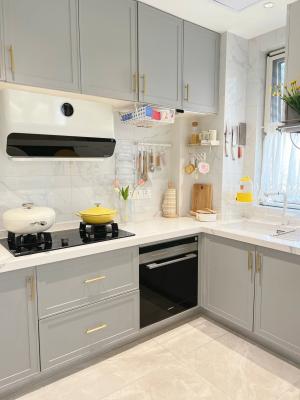 China High End Kitchen Cabinet Italian Cusine Luxury Painting Laminate Full Modern for sale