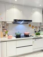 China Modern Modular Kitchen Cabinets Lacquer Designs with Acrylic Door Finish for sale