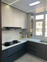 China Luxury Custom Cabinets Modern Kitchen Island Kitchen Cabinets For villa for sale