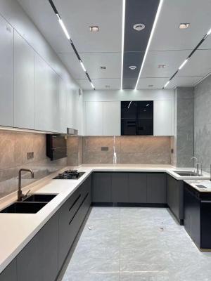 China Cupboards Furniture Modern Free Designs Modern Complete Kitchen Cabinet Set for sale