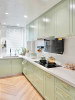 China Modern Design Furniture Modular Full Cabinets Modern Kitchen Cabinet for sale