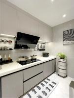 China Modern Design Furniture Modular Full Cabinets Modern Kitchen Cabinet for sale