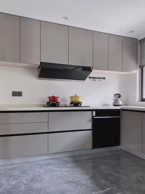 China Modern Built In Cabinets Unit Whole House Customization Modern Kitchen Cabinet for sale
