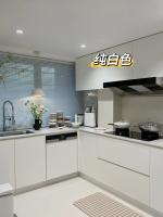 China Import Modern Cabinet With Island Designed For Small Kitchen Home for sale