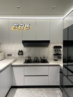 China Import Modern Cabinet With Island Designed For Small Kitchen Home for sale