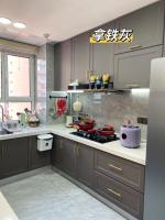 China Import Modern Cabinet With Island Designed For Small Kitchen Home for sale