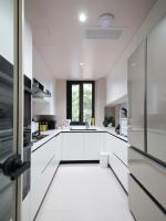 China Kitchen Cabinet Door Shutter Panels Widens Steel Indoor House Kitchen Cabinet for sale
