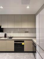 China Contemporary Design Modern Kitchen Cabinet with Particle Board Carcase and Plywood Door for sale