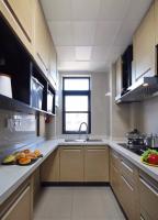 China Custom Made Home Furniture Laminate Modern Style Kitchen Cabinets for sale