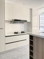 China Modern Kitchen Cupboard Melamine Kitchen White Lacquer Chinese Furniture for sale