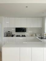 China Chinese Furniture Modern Kitchen Melamine Wood Kitchen Cabinetry for sale