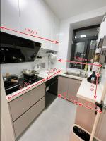 China Chinese Furniture Modern Kitchen Melamine Wood Kitchen Cabinetry for sale