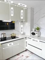 China Residence Custom Sintered Stone / Marble / Granite Laminate Kitchen Furniture Sets for sale