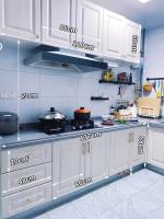 China Residence Custom Sintered Stone / Marble / Granite Laminate Kitchen Furniture Sets for sale
