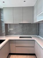 China Artificial Stone Three Section Track Export Packing Cabinet Wooden Closet for sale