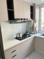 China Plywood Artificial Stone Export Packing Cabinet Kitchen Furniture for sale