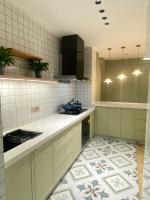 China Artificial Stone Export Packing Wooden Furniture Kitchen Cabinets for sale
