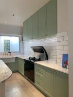 China Artificial Stone Export Packing Wooden Furniture Kitchen Cabinets for sale