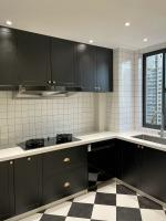 China Artificial Stone Export Packing Wooden Furniture Kitchen Cabinets for sale