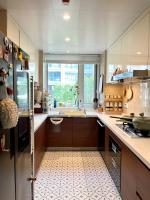 China Artificial Stone Export Packing Wooden Furniture Kitchen Cabinets for sale
