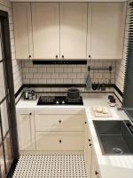 China Home Furniture Kitchen Cabinets With  MDF Door Material for sale