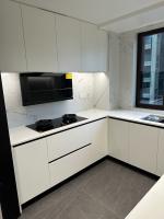 China Standard Customized Plywood Export Packing Kitchen Cabinets For Hotel for sale