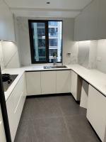 China Standard Customized Plywood Export Packing Kitchen Cabinets For Hotel for sale