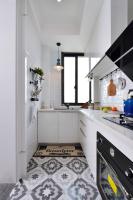 China Waterproof Classic Lacquer Kitchen Cabinet With Bar Counter Or Apartment for sale