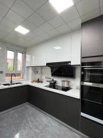 China Wholesale Custom Panel Lacquer High Gloss Pet Design Modern Kitchen Cabinet for sale