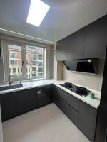 China Modular Kitchen Cabinet Design With Rta Lacquer Finish For Residence for sale