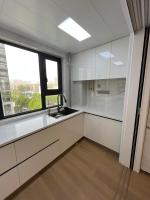 China Plywood Door Material Modern Commercial Furniture Ready Made Kitchen Cabinets for sale