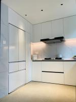 China Plywood Door Material Modern Commercial Furniture Ready Made Kitchen Cabinets for sale
