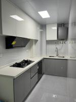 China Standard Modular Style Home Furniture  Modern Shaker Kitchen Cabinet for sale