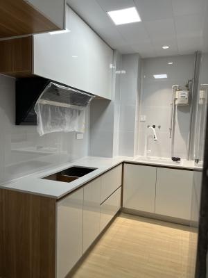 China Contemporary L-Shape Medium Kitchen Shaker Cabinets Modular Customized Furniture for sale