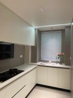 China Lacquer Cupboard Customized Own Design Modern Kitchen Plywood Wooden Cabinet for sale