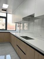 China Modern Kitchen Cabinet with Marble Countertop for Apartments for sale