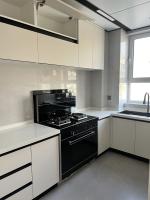China Modern Kitchen Cabinet with Plywood Doors for Residences for sale