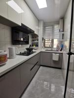 China 18mm MDF Shaker Style Kitchen Cabinets for Residence and Hotel for sale
