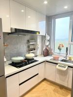 China 18mm MDF Shaker Style Kitchen Cabinets for Residence and Hotel for sale