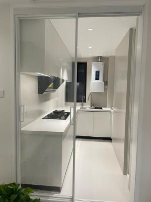China 18mm MDF Shaker Style Kitchen Cabinets for Residence and Hotel for sale