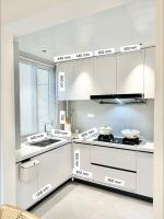 China Custom Matte Finish Anti-Scratch Kitchen Cabinets for sale