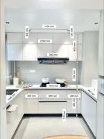 China Custom Matte Finish Anti-Scratch Kitchen Cabinets for sale