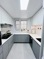 China Painted Kitchen Cabinet Set For Effortless Maintenance for Apartment for sale