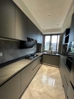 China Modern Kitchen Cabinet with Premium Fittings and Custom Materials for sale
