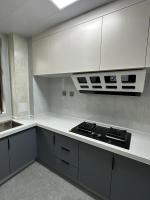China Modern Kitchen Cabinet with Premium Fittings and Custom Materials for sale