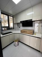 China Modern Kitchen Cabinets with Quartz Granite Marble Countertops for sale