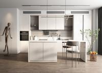 China Modern Kitchen Cabinet with Melamine or Plywood Carcase for sale
